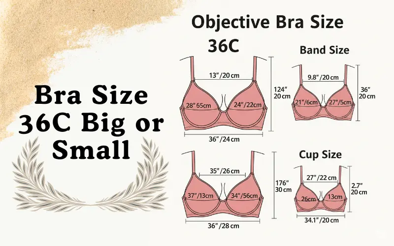 36C Bra Size Considered Big Or Small Bra Size Chart